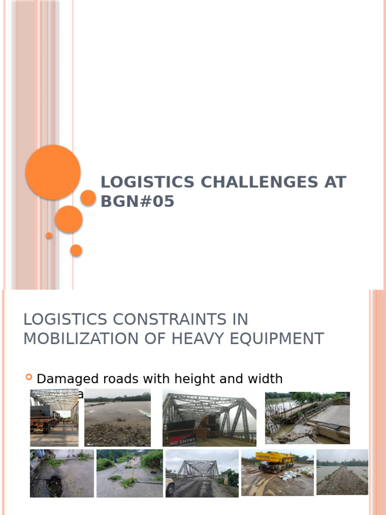 Logistics Challenges in Heavy Equipment Mobilization | PDF | Vehicles ...