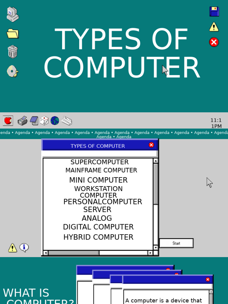 Types and Uses of Computer | PDF | Supercomputer | Mainframe Computer