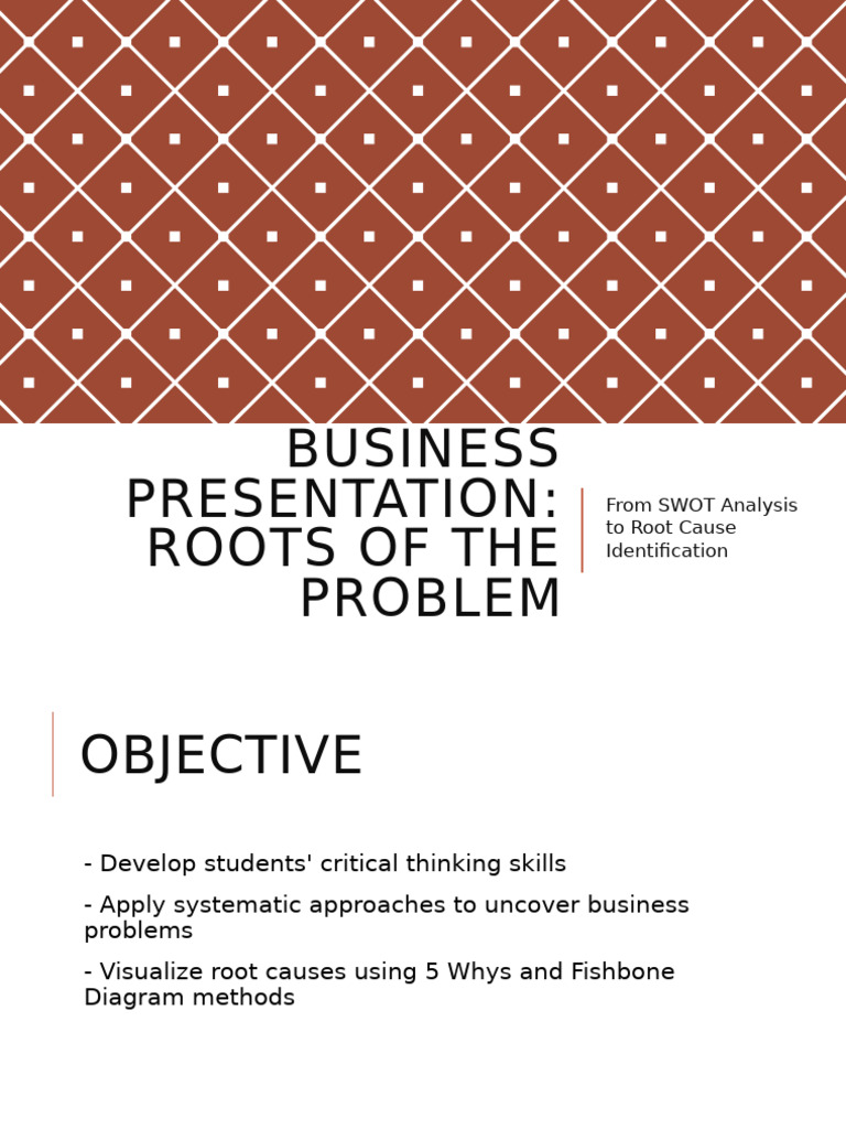 Business Root Cause Assignment | PDF