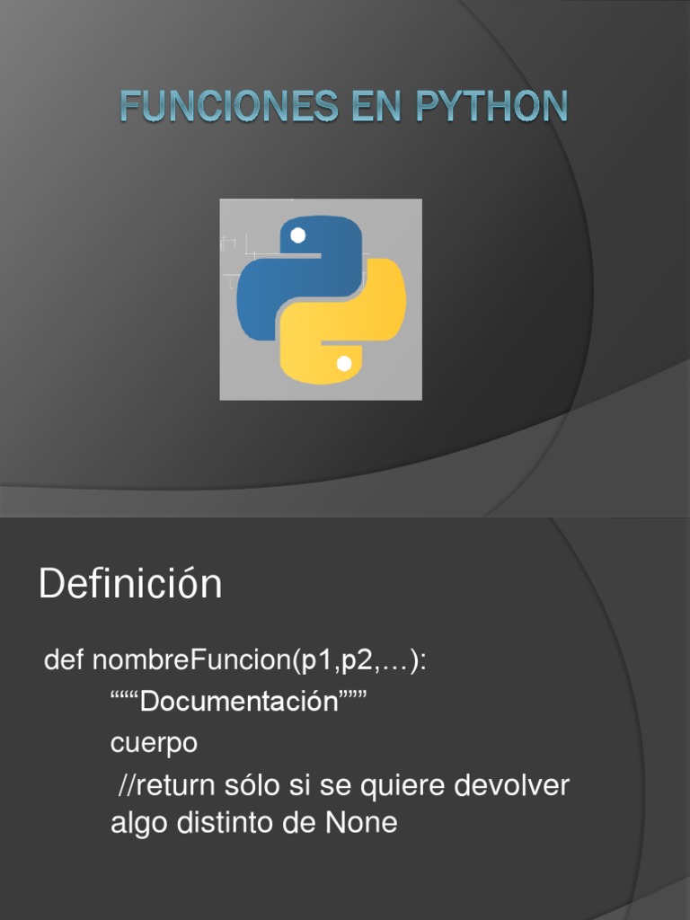 Funciones En Python Pdf Python Lenguaje De Programación Recursividad