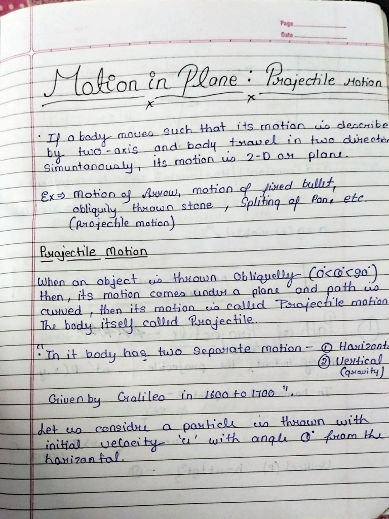 Understanding Projectile Motion Concepts | PDF