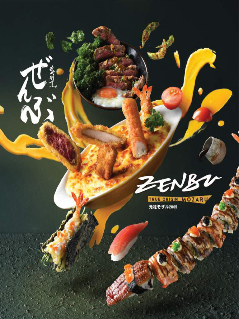 MENU ZENBU 2024 - Compressed | PDF