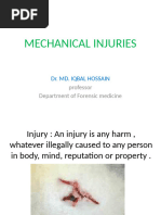 Blunt and Sharp Force Injury Classifications | PDF | Medical ...