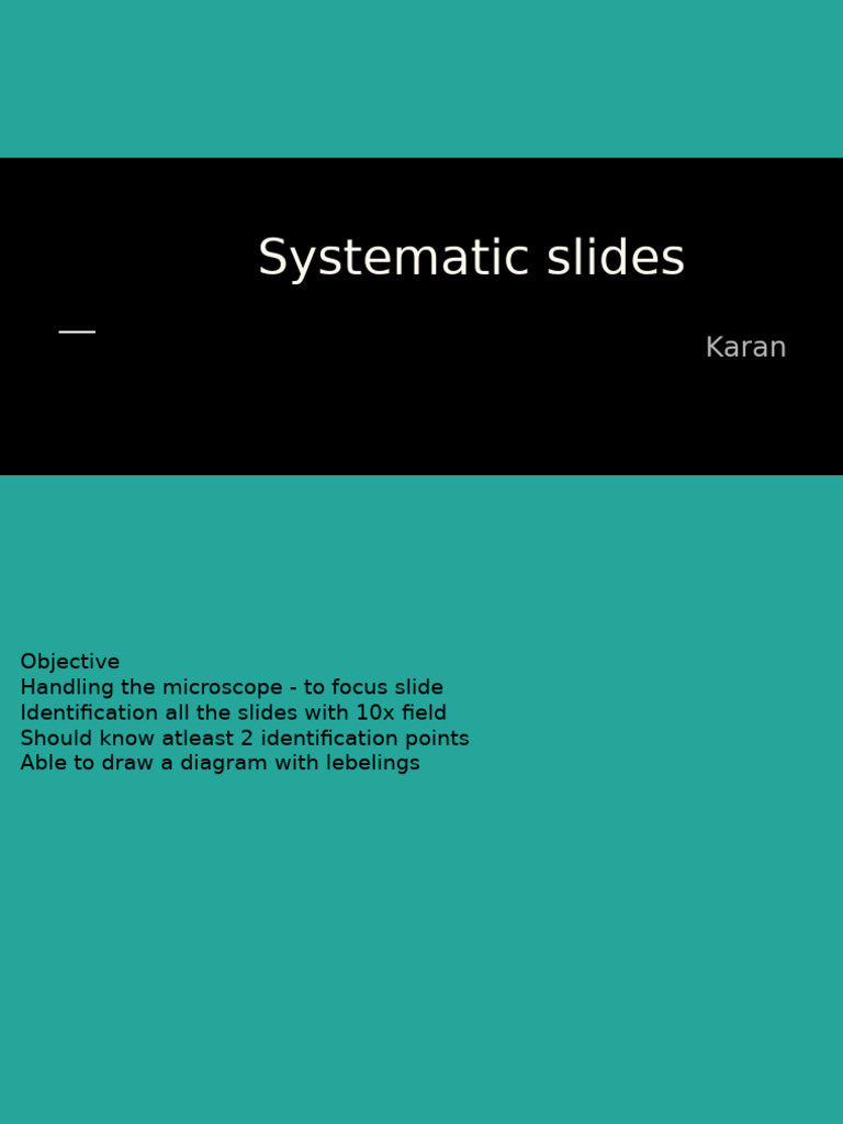 Histology Slides - BDS | PDF | Epithelium | Cerebellum