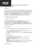 GePP E-Invoice Generation Guide | PDF | Invoice | Value Added Tax