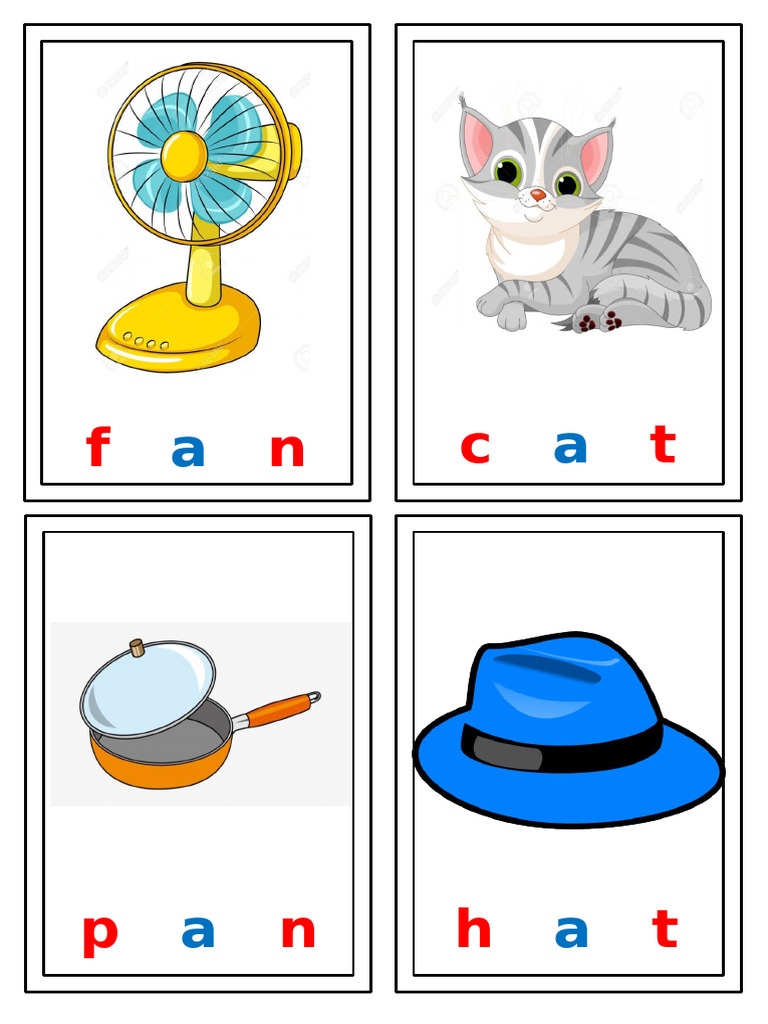 Clothespin CVC Word Cards | PDF