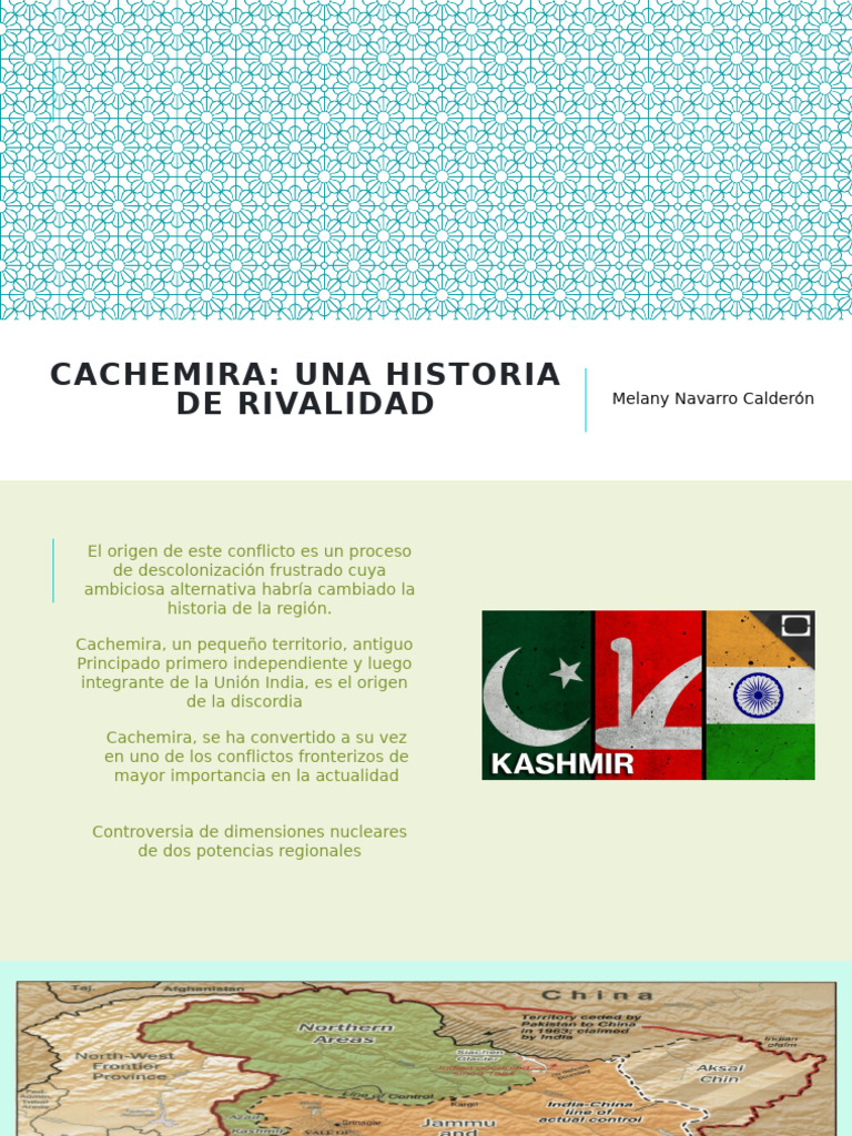 Conflicto en Cachemira: Historia y Rivalidad | PDF