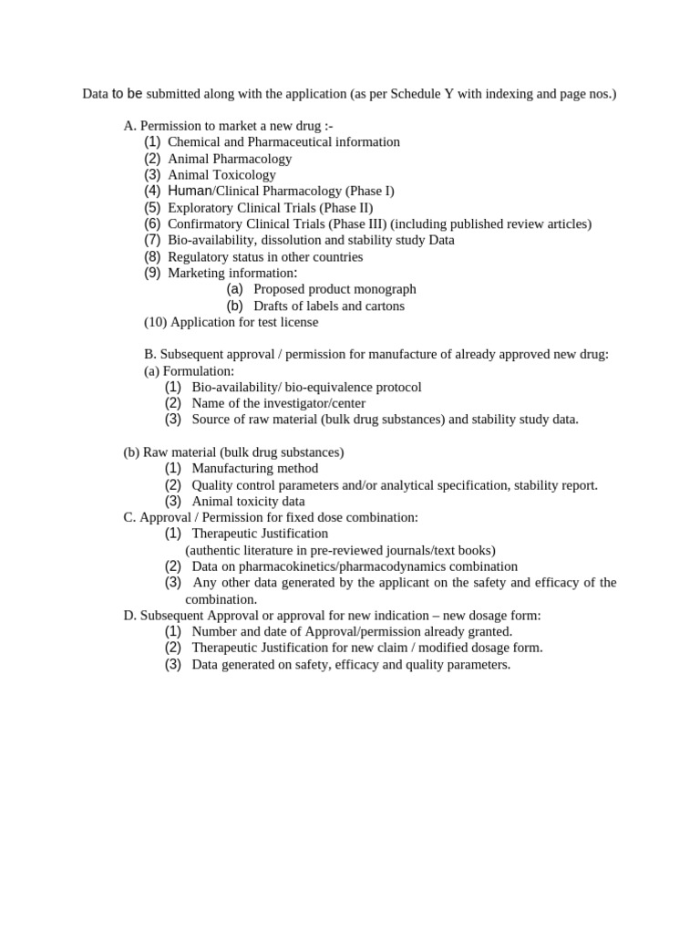 New Drug Application Submission Guide | PDF