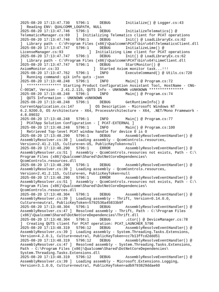 PCATApp 20250820-153607 | PDF | Computer Engineering | Operating System Families