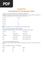 Excel Module 1 Project Study Guide | PDF | Worksheet