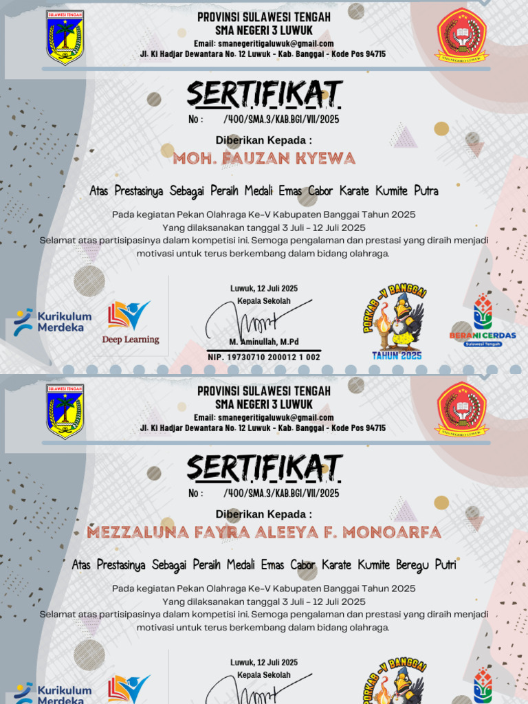 Sertifikat: Moh. Fauzan Kyewa | PDF