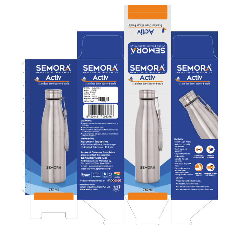 Semora Activ 750ml | PDF