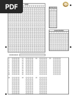 Answer Sheet Toeic | PDF