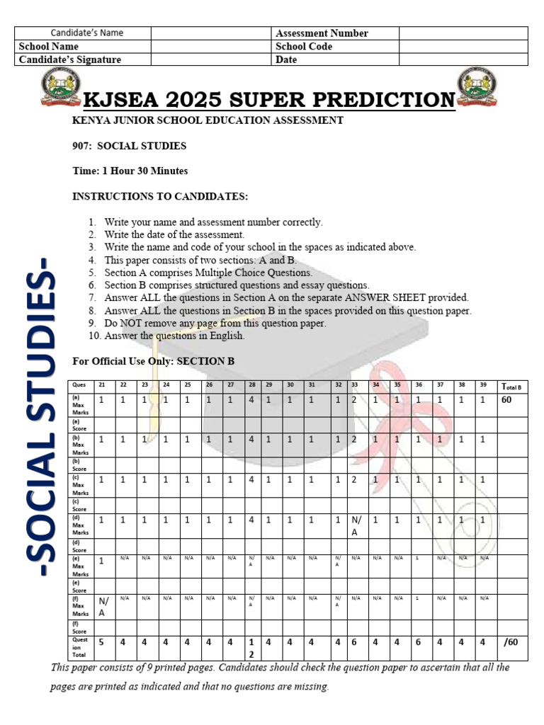Grade 9 Social Studies-1 | PDF