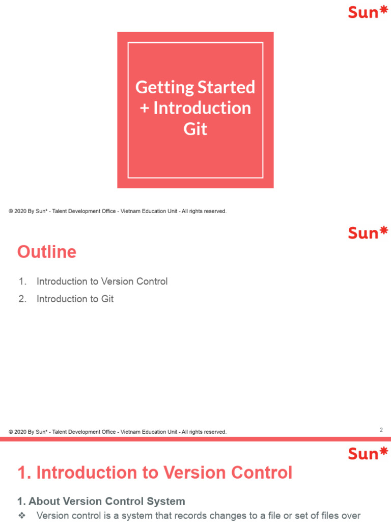 Introduction to Git and Version Control | PDF | Version Control ...
