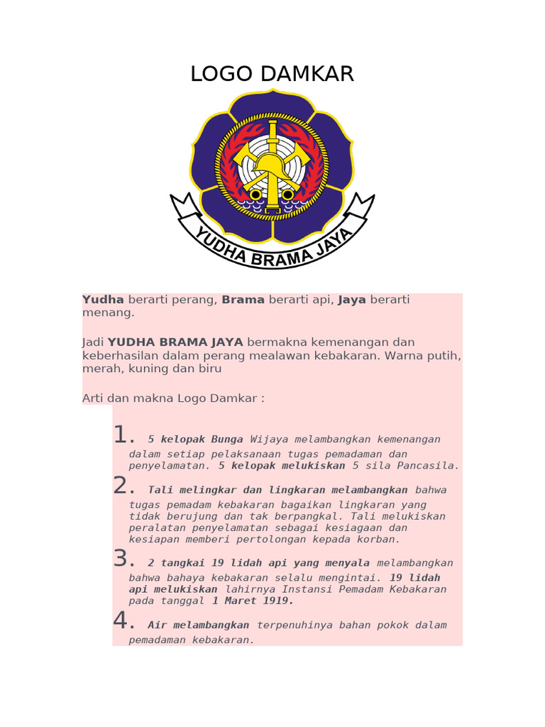 Logo Damkar | PDF