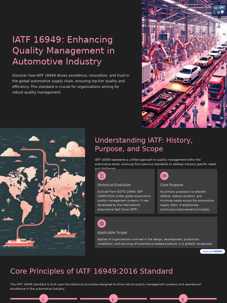 IATF 16949: Quality Management in Automotive | PDF | Quality Management ...