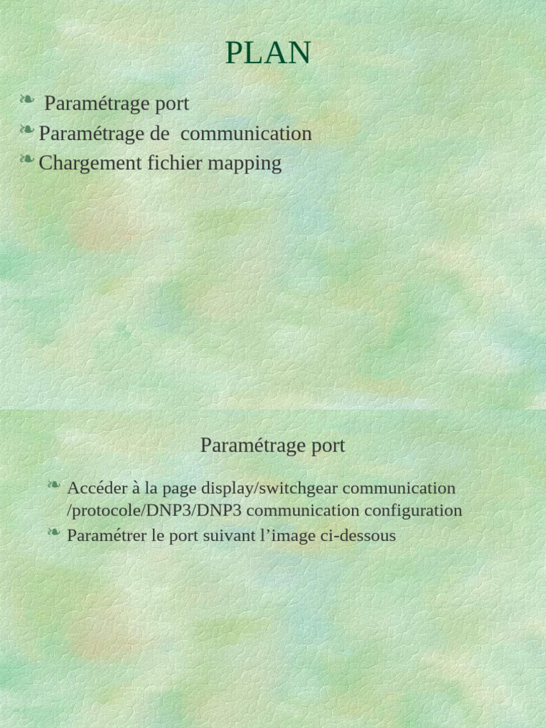 Configuration DNP3 : Port et Mapping | PDF