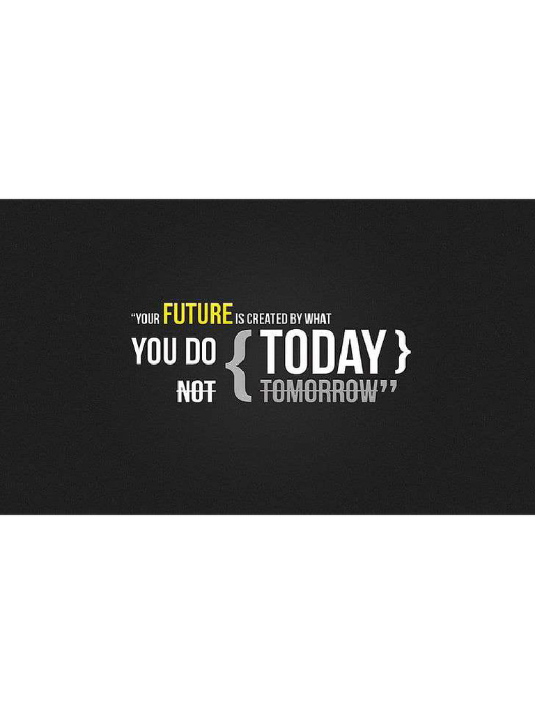 Quote Simple Motivational Minimalism Wallpaper Preview | PDF