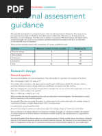 Chemistry IA Structure Guide 2025 | PDF | Experiment | Uncertainty