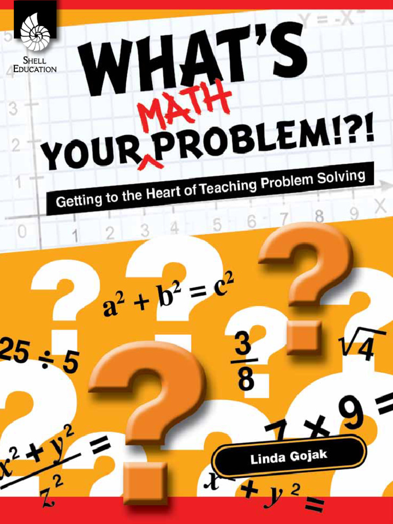 Whats Your Math Problem | PDF | Procedural Knowledge | Thought