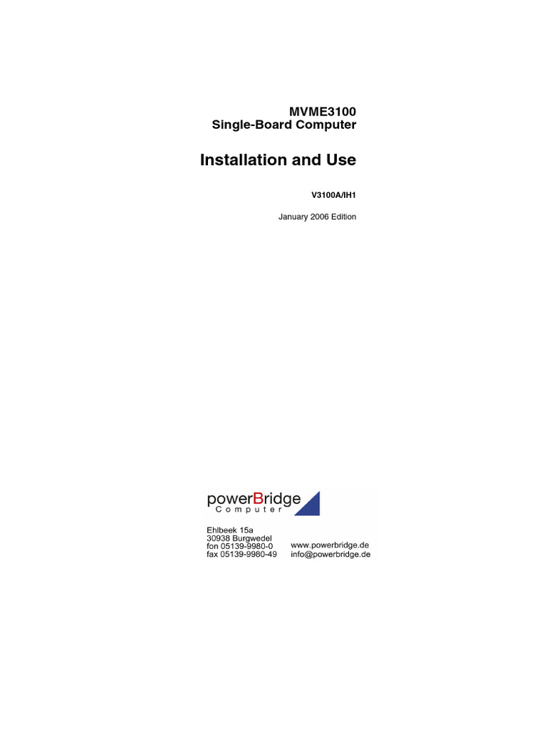 MVME3100 Installation & Safety Guide | PDF | Electrostatic Discharge ...
