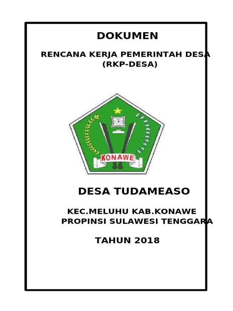 Cover Rkpdesa | PDF