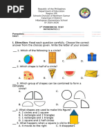GRADE 1 Term 4 2023 Mathematics Assessment New | PDF | Mathematics
