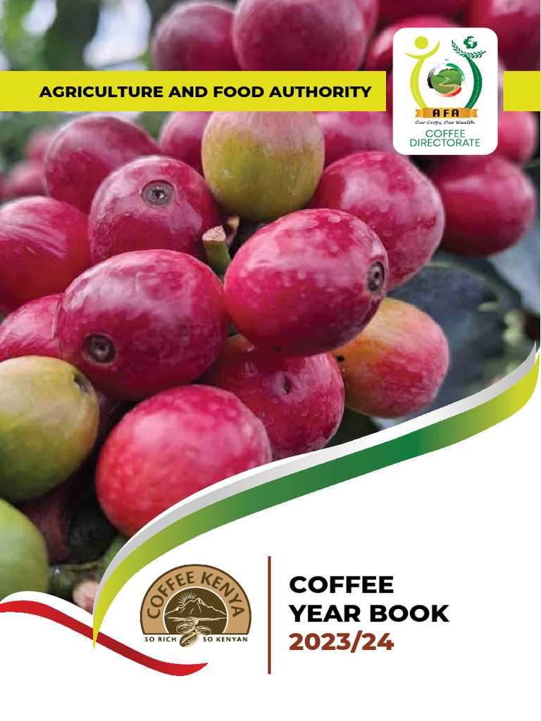 Coffee Yearbook 2023/2024 Overview | PDF | Coffee | Kenya