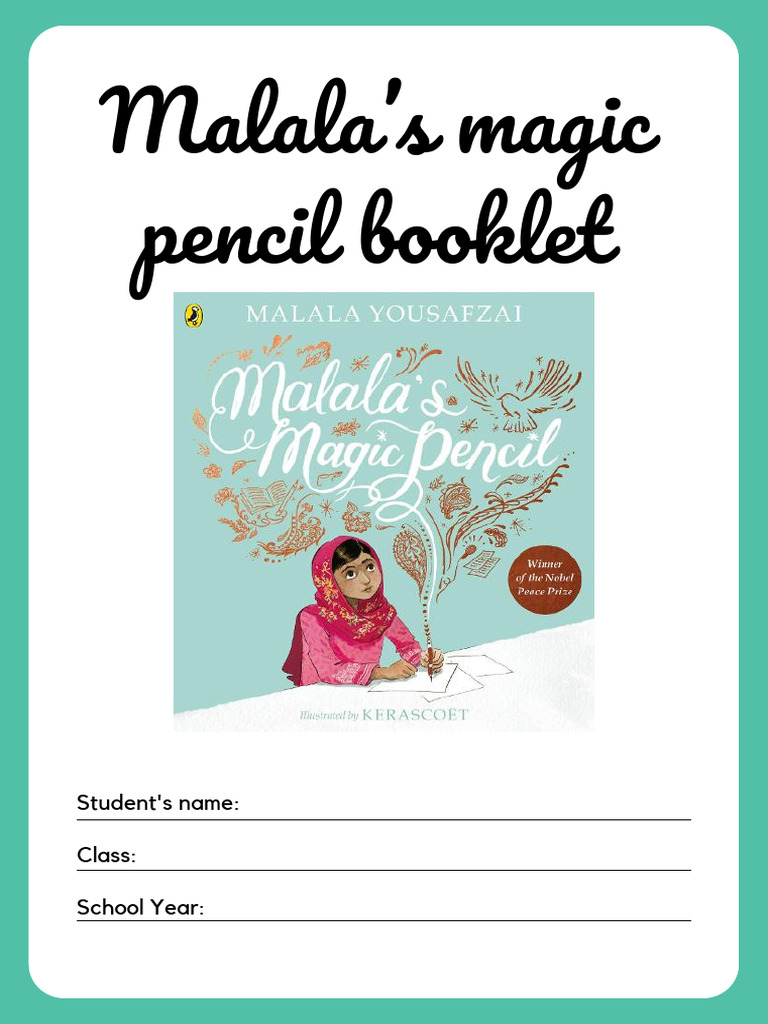 Malala's Magic Pencil Booklet | PDF