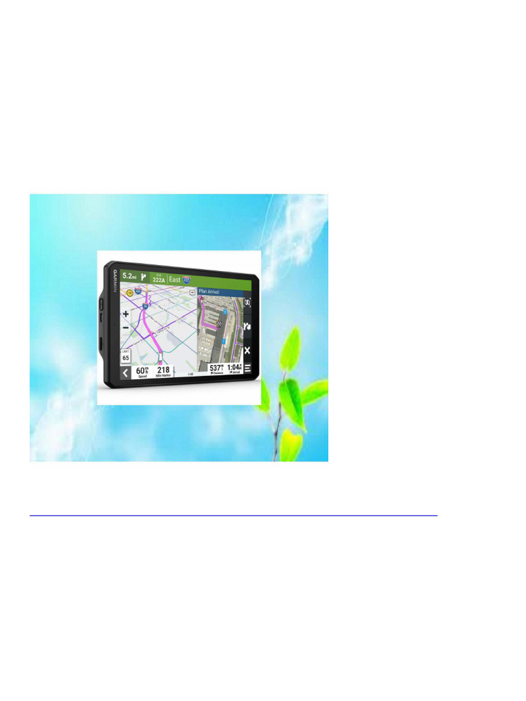 0840 Garmin DÃ Â"Zl LGV 810 MT-D EU Truck Navigation Device With Colour ...
