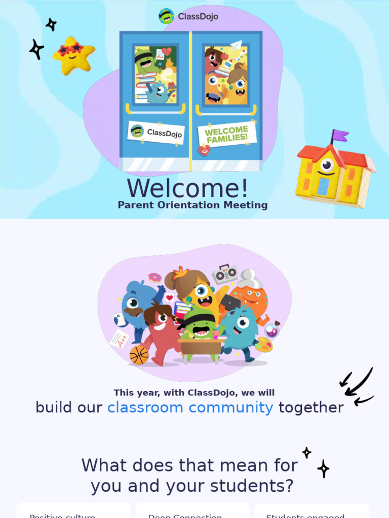 ClassDojo Back To School Night Slides 2025 | PDF | Learning