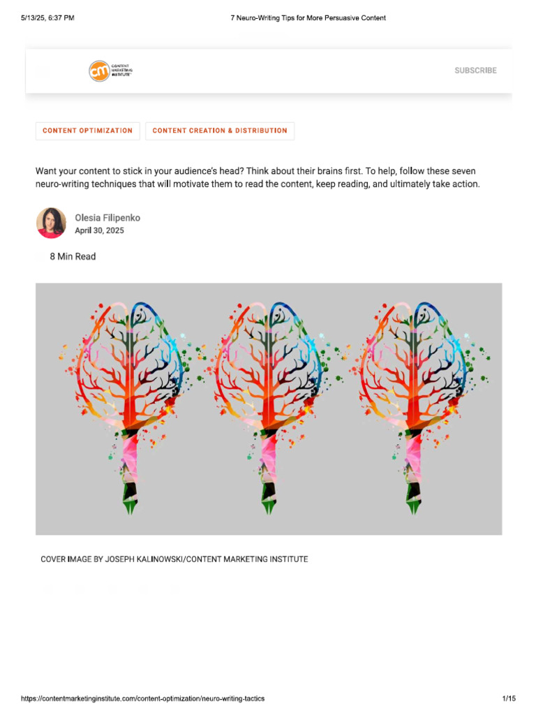 7 Neuro Writing Techniques For Sensory W | PDF