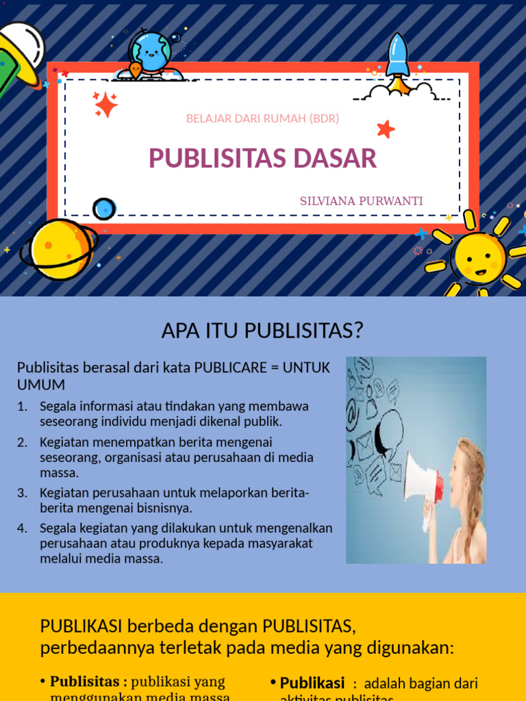 Pengertian dan Jenis Publisitas | PDF