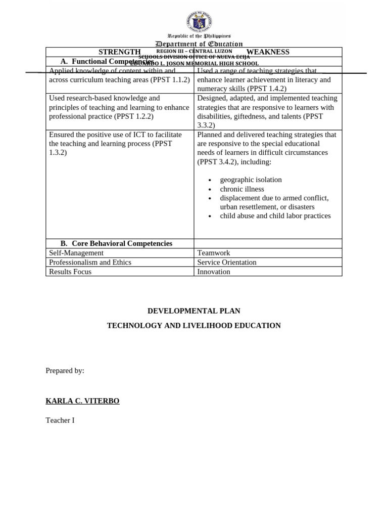 Development Plan Kcv25 | PDF