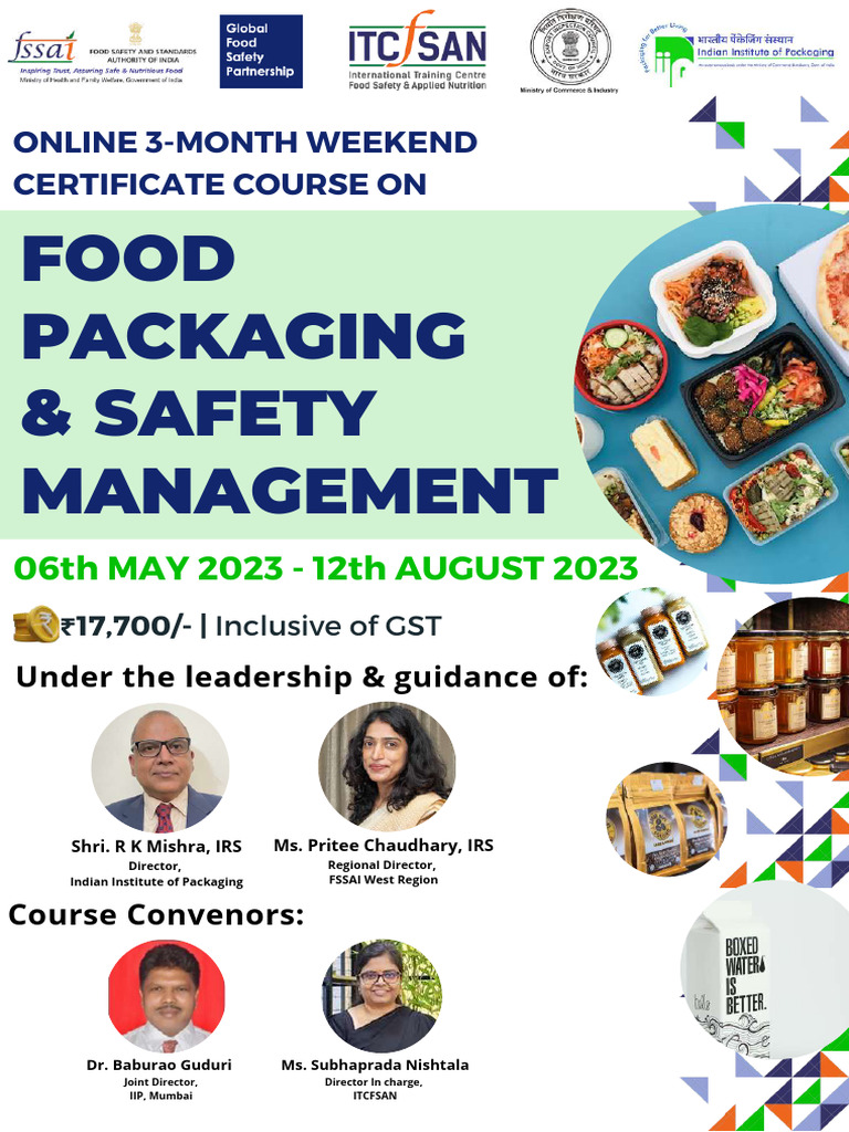 Brochure - Packaging Course 2023 | PDF