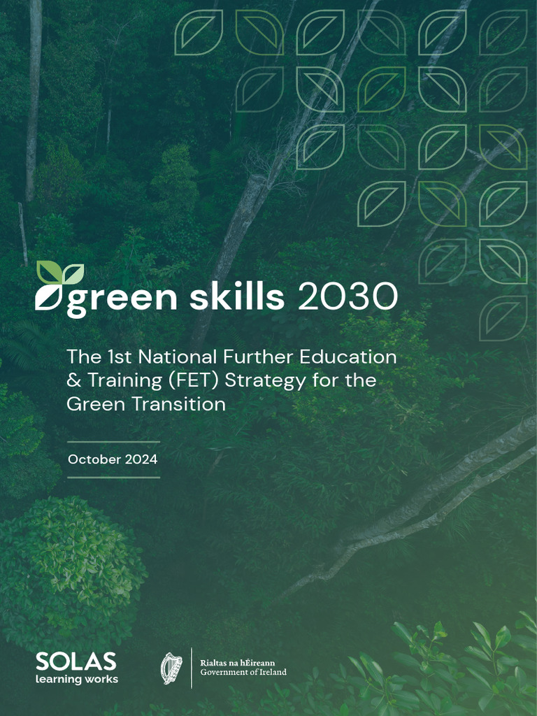Green Skills Strategy for 2030 | PDF | Sustainability | Climate Change ...