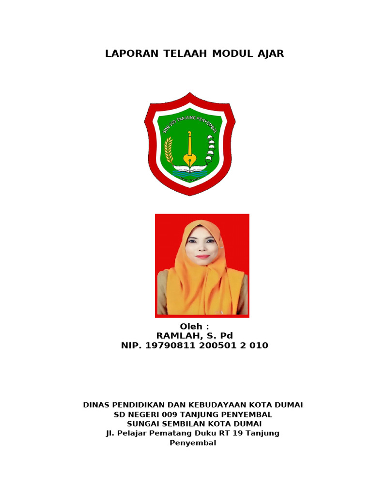 Contoh Laporan Telaah Modul Ajar Lismirita | PDF