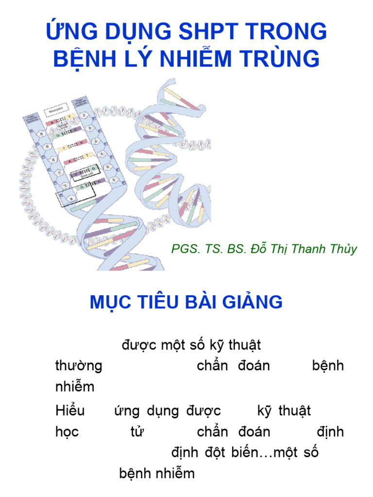 8-Ung Dung SHPT Trong Cac Benh Ly Nhiem Trung - 29 Aug 2019 | PDF