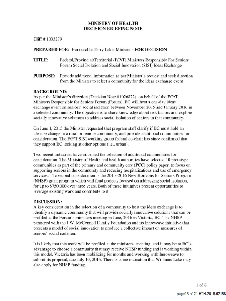 Briefing Note 4-1 | PDF