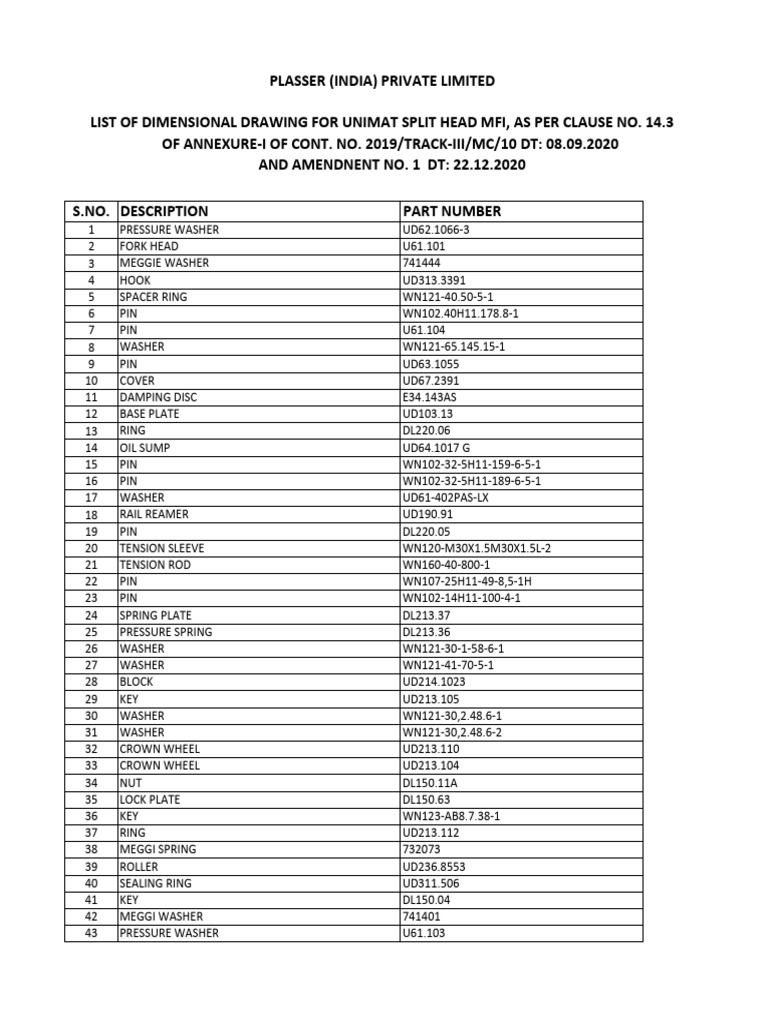 04 - Dimensional DRG - Unimat Split Head Mfi M - C No. 56901-5697 | PDF