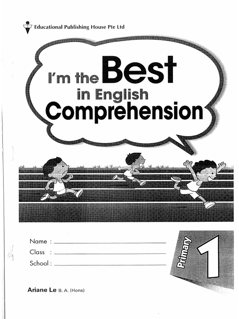 I'm Best Comprehension Writing 1 | PDF