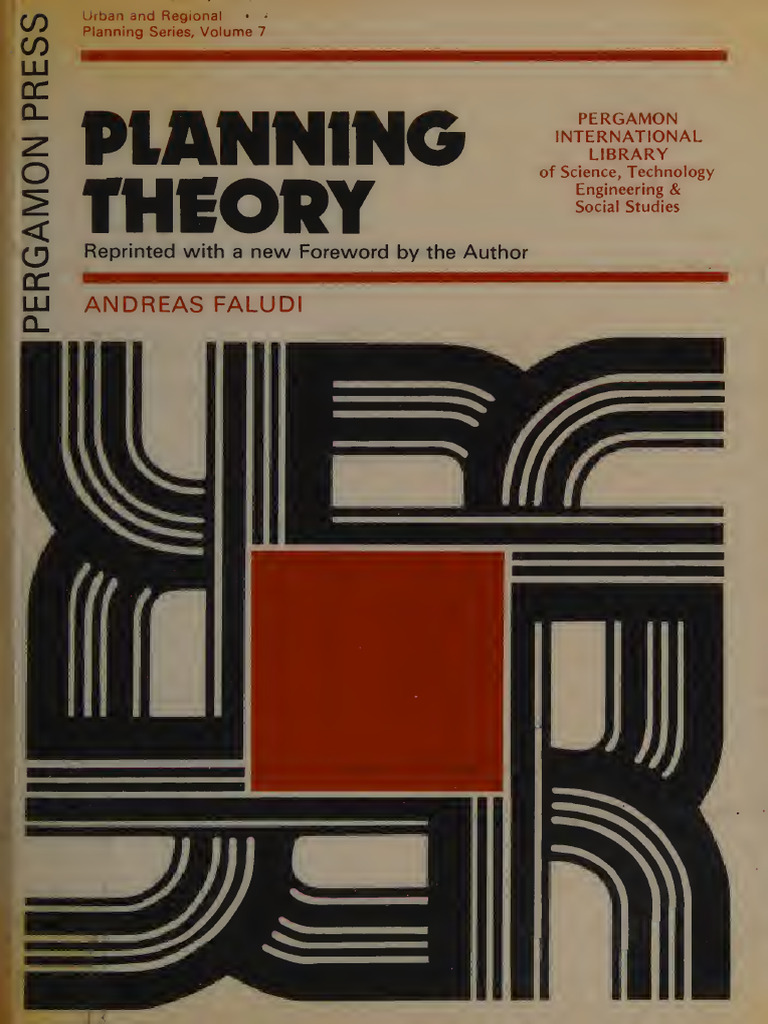 Planning Theory by Andreas Faludi | PDF