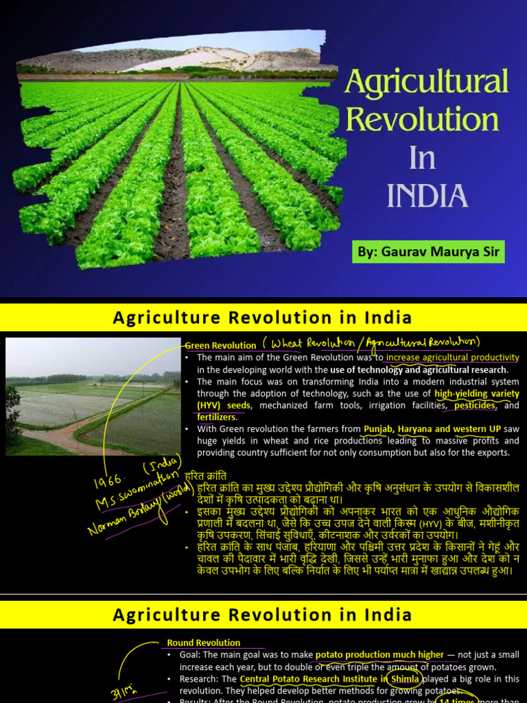 Agricultural Revolution | PDF