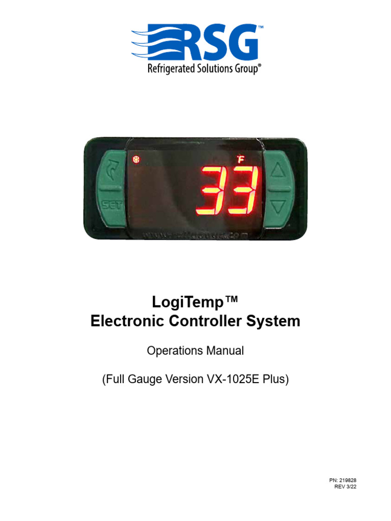 LogiTemp Full Gauge VX 1025E Plus Manual | PDF | Electrical Connector ...