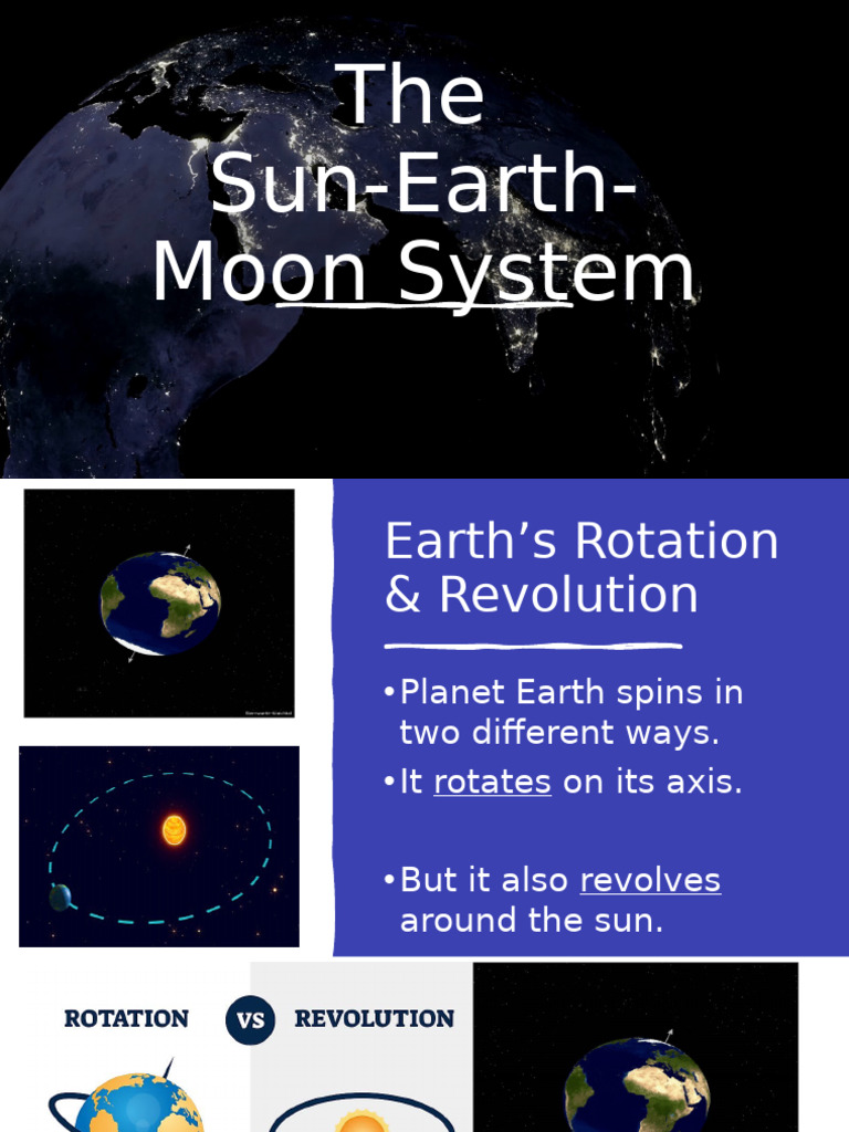 Rotation&Revolution | PDF | Rotation | Earth