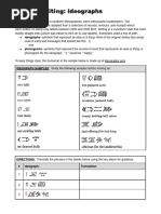 Sumerian Cuneiform Writing Activity | PDF | Cuneiform | Writing