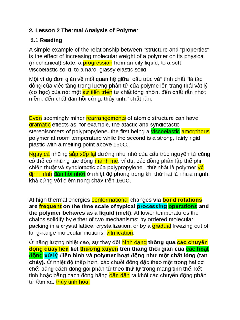 Polyme | PDF