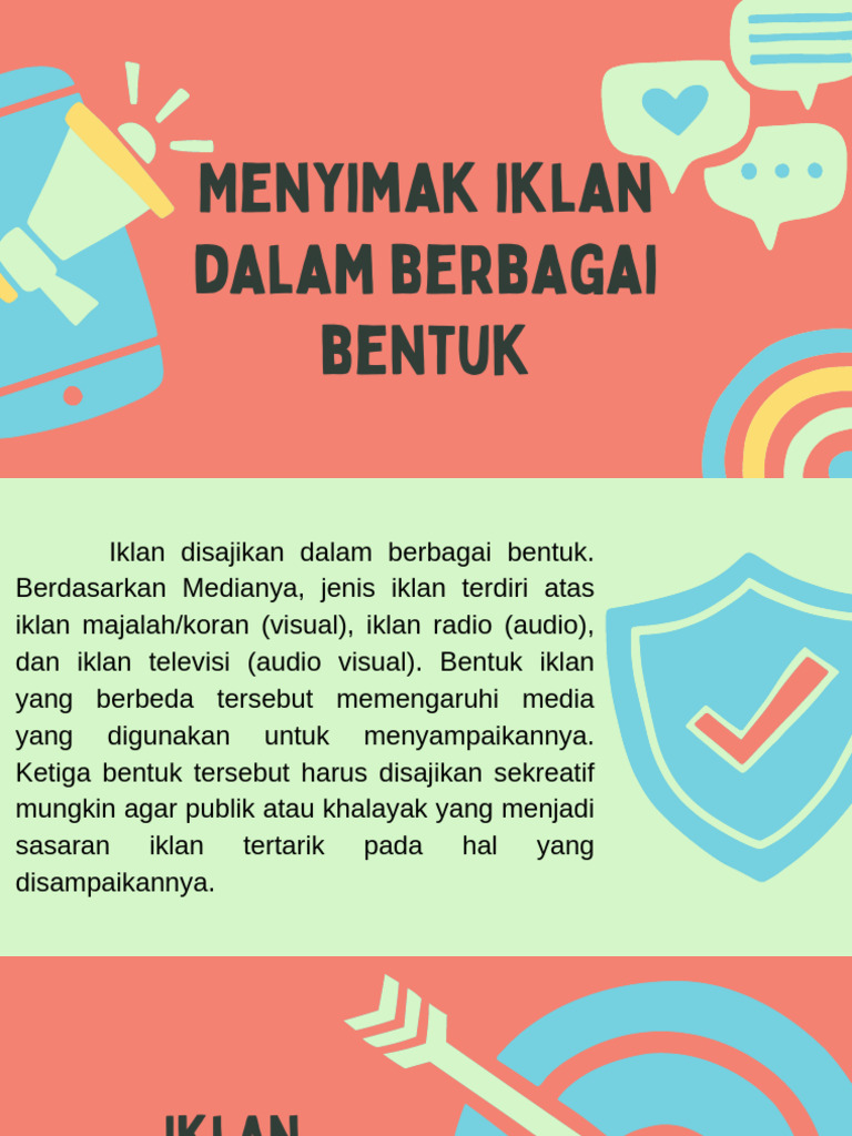 Menyimak Iklan Dalam Berbagai Bentuk PDF | PDF