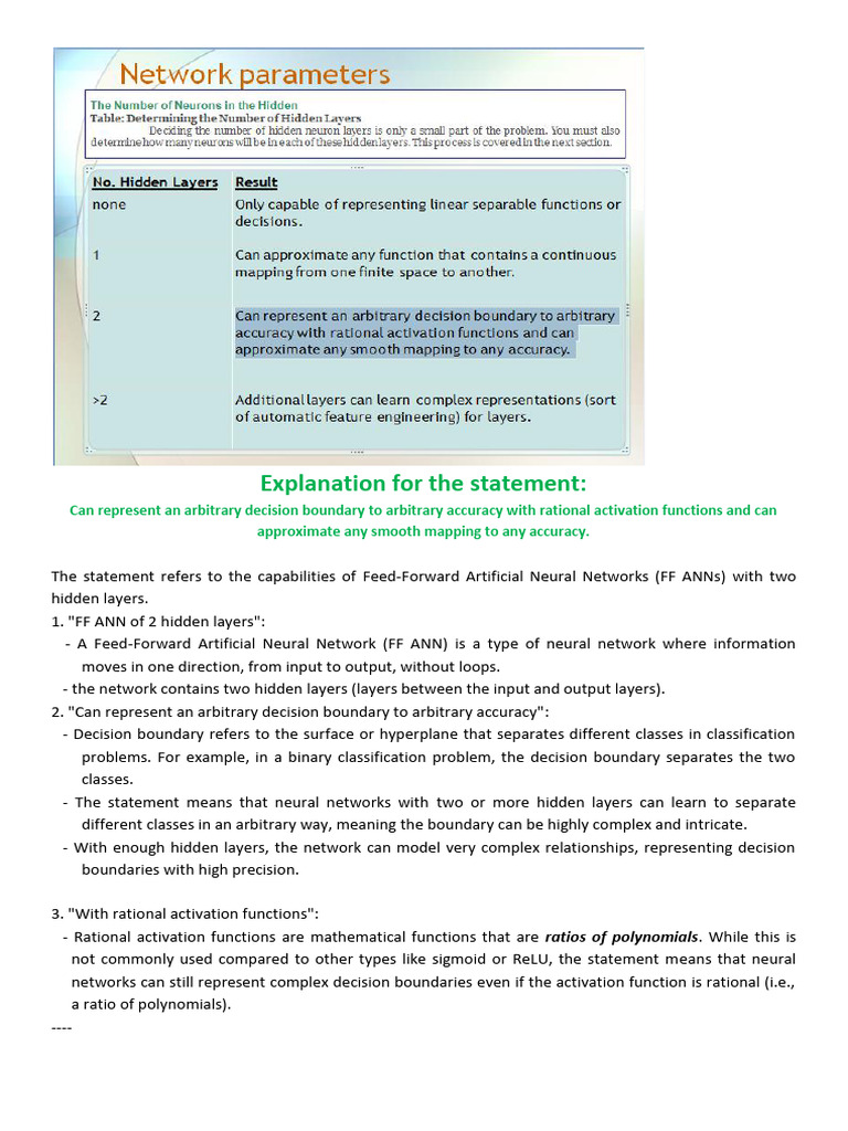 Feed-Forward ANN with Rational Activations | PDF | Function ...